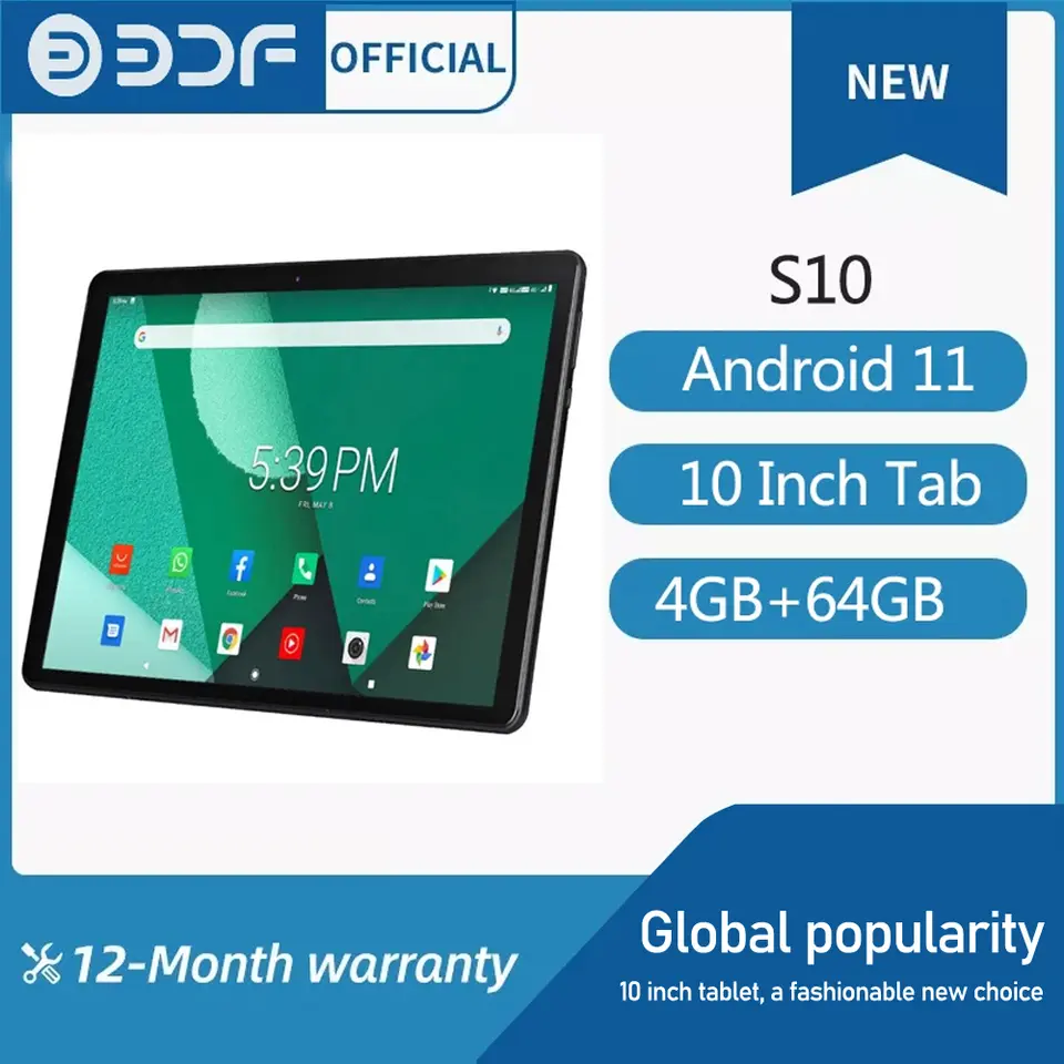 10-Inch Dual Sim Android 11 Tablet With Wifi & Bluetooth | 5000Mah Battery