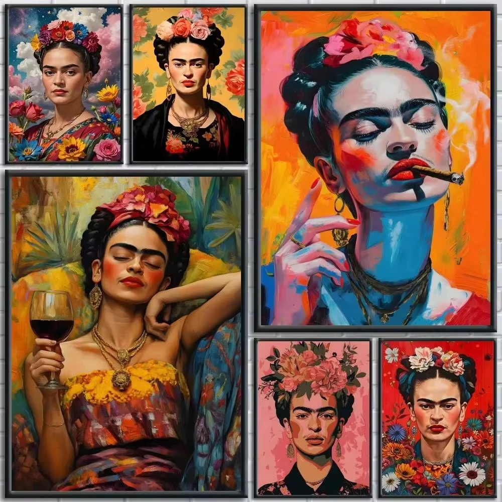 Kit Pittura a Olio con Numeri Stile Frida Kahlo Design Anime Fai da Te ...
