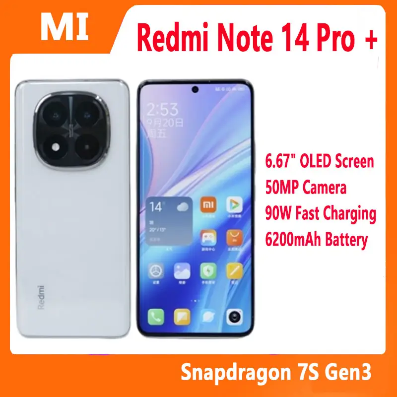 Ultra 5G Speed, 50Mp Ois, 120Hz Display – Xiaomi Redmi Note 14 Pro Plus!