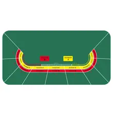 Customized Texas Hold'em Poker Mat Baccarat Blackjack Suede Rubber ...