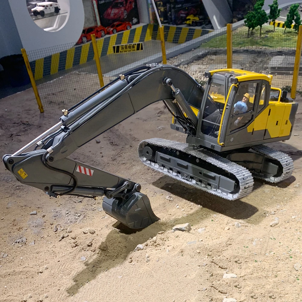 Double Eagle E010 EC160 1/14 RC Electric Excavator Model Toy Full Metal ...