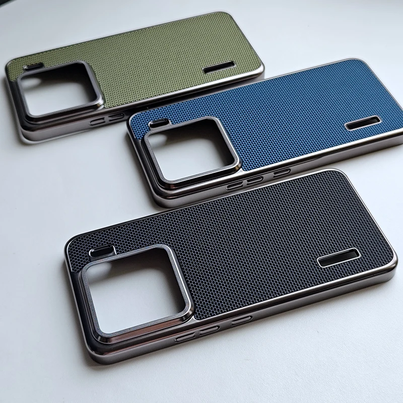 Preisvergleich für Fall Für Xiaomi 15 14 Pro 5G PC überzug Nylon Gewebt ...