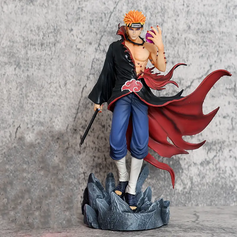 Anime Akatsuki Pain Standing Ver. PVC Action Figure Statue Collectible ...