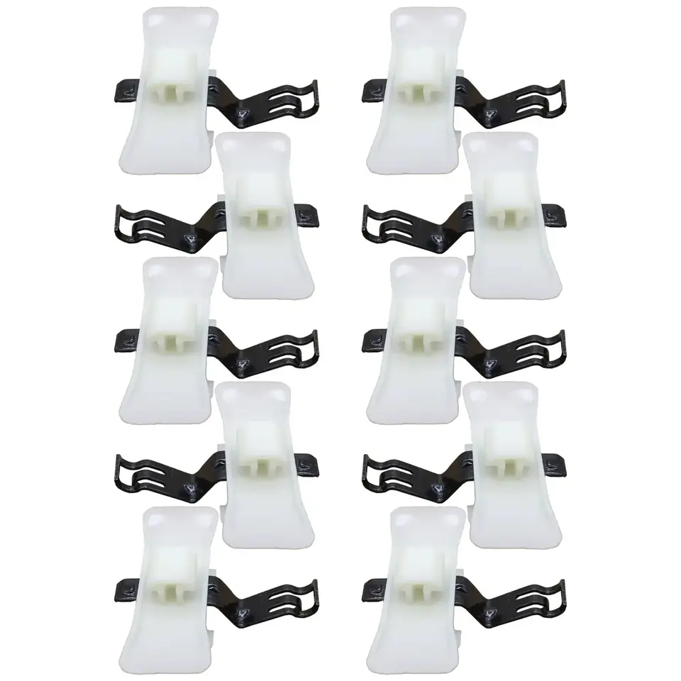 10Pcs Car Clips For Mercedes-Benz W124 S124 Lower Decor Moulding Trim ...