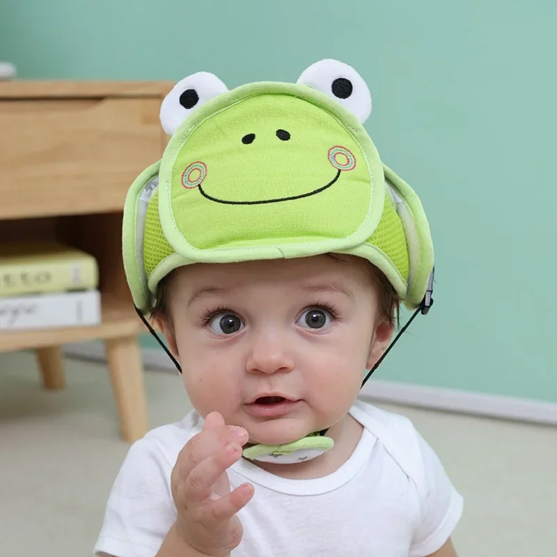 Adjustable Baby Anti-fall Helmet Baby Head Protector Head Protection ...