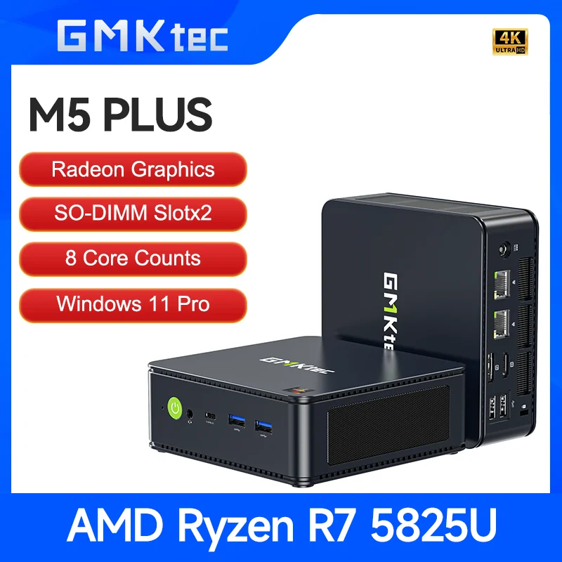Powerful Gmktec Mini Pc For Windows 11, Amd Ryzen R7, 16Gb Ram, 512Gb ...