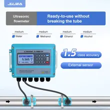 Ultrasonic Flowmeter Sensor, Rs485, 4-20Ma Output, Wall-Mounted Liquid ...