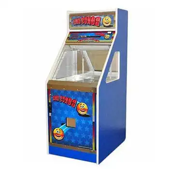 Bright Neon Light Music Quarter Pusher Machine, Coin Operated Fun Game.
