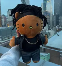 Hello Kitty & Anime Characters Soft Plush Toy, Travis Scott Lil Peep ...