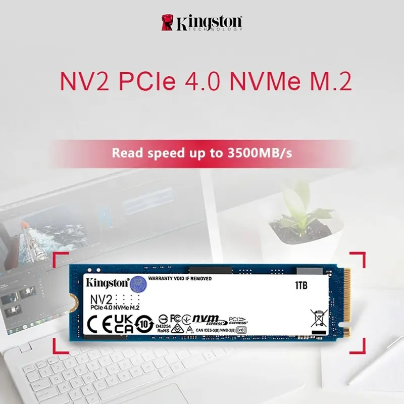 High-Speed Kingston Nvme Ssd, Perfect For Gaming Pcs And Steam Deck.