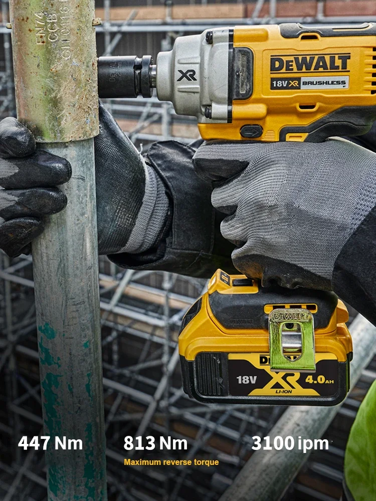 Dewalt Heavy Duty Cordless Impact Wrench Rechargeable Brushless DCF894 ...