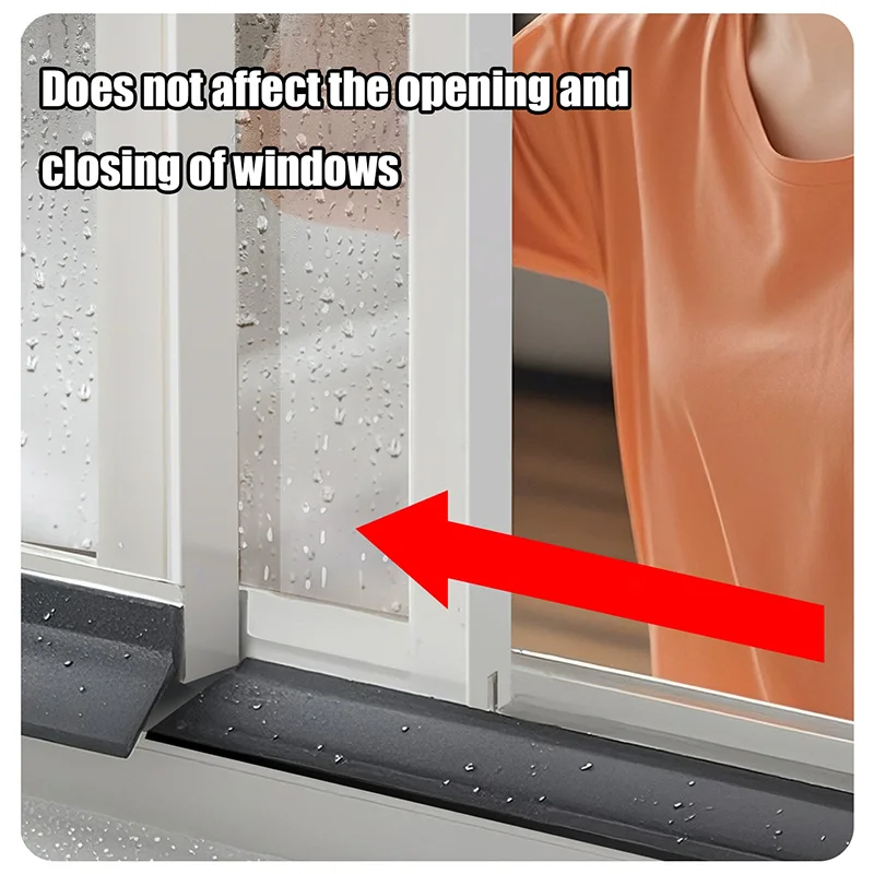 Window water blocking bar home window rain Flashing board aluminum ...