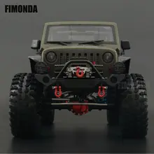 1:10 Scale Wrangler Hard Body Kit Red Rc Crawler Shell Trx4 Axial Scx10 Gen8 Red