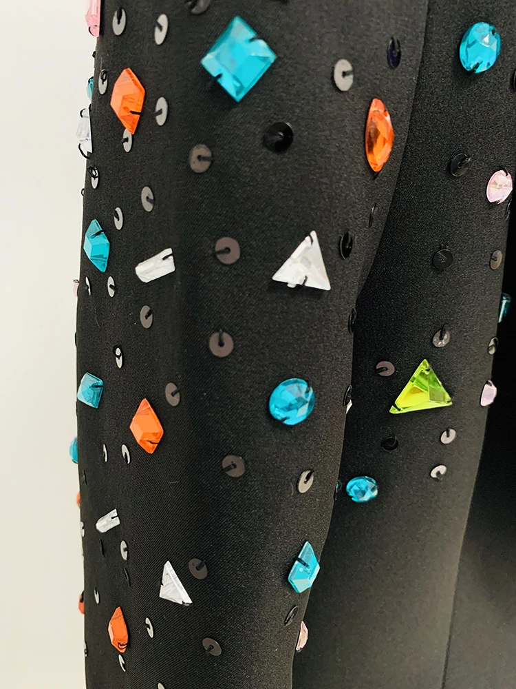 HIGH STREET Newest 2024 Designer Runway Fashion Suit Set Women's Slim ...