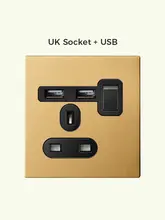 UK usb socket