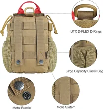 ONETIGRIS IFAK Pouch - Large IFAK Molle Pouch Empty First Aid Bags Only ...