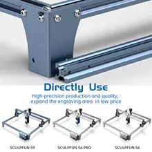 Expand Your S6/S6Pro/S9 Laser Engraver'S Capabilities With Full-Metal ...