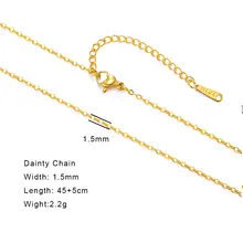 6 Dainty Chain G