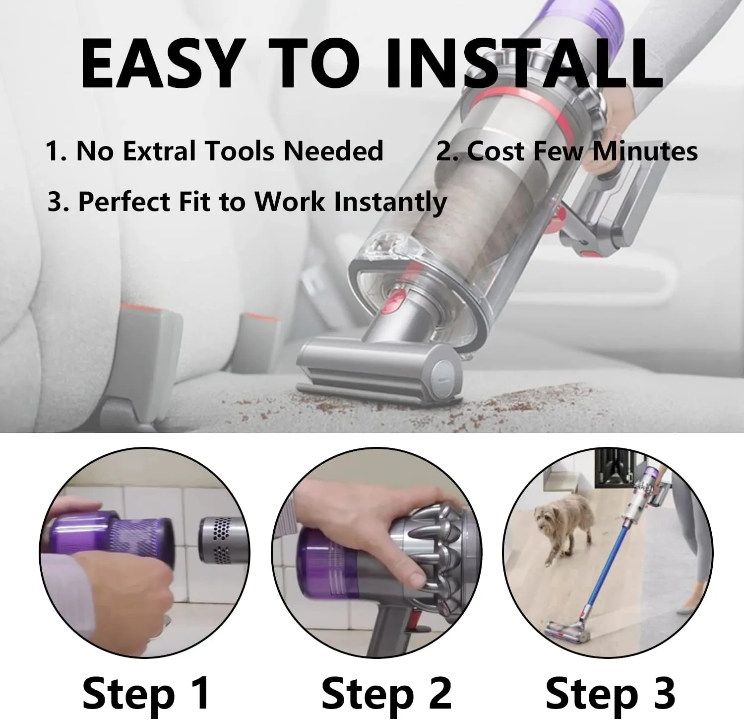 Dyson V11 Zubehor Erklarung
