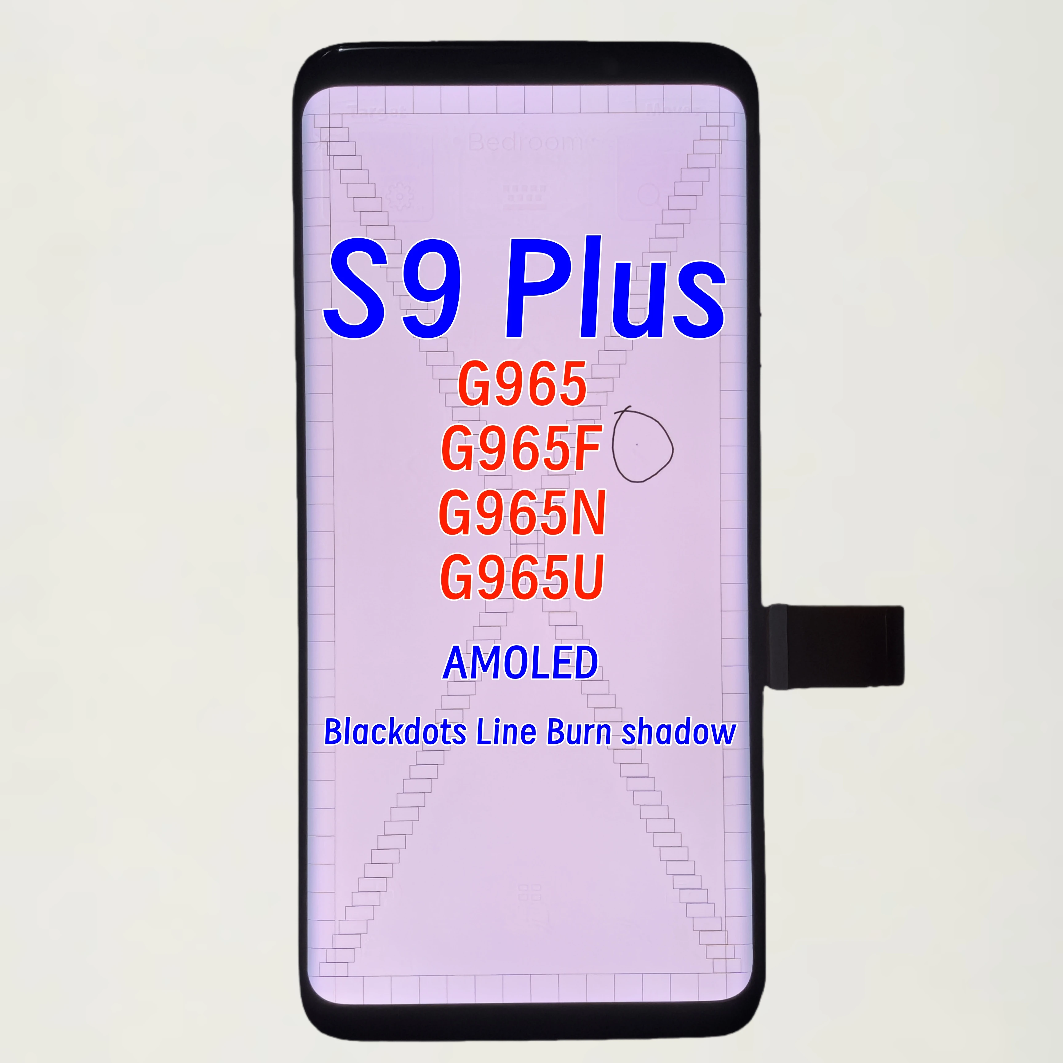 AMOLED LCD For Samsung Galaxy S9 Plus G965 G9650 G965U G965F G965W ...