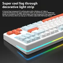 Riccks Rs8 Mechanical Keyboard, Tri Mode, Qmk/Via, Rgb Customized, Gift Edition