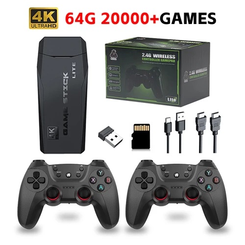Consola De Videojuegos M8 Mejorada, 64G, 20000 Juegos,