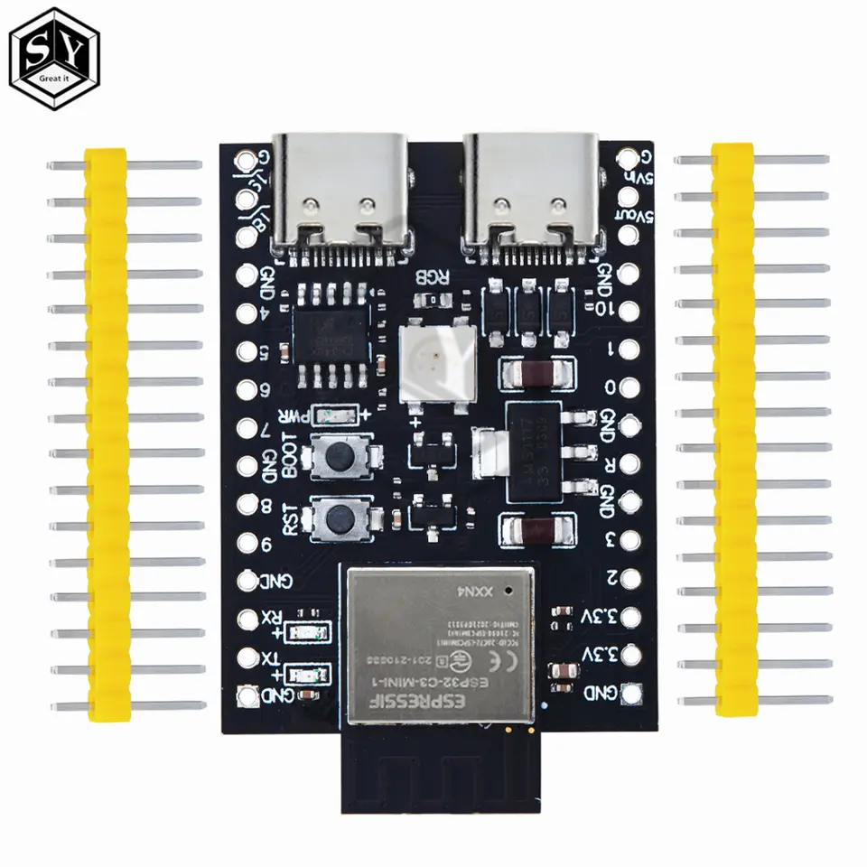 Esp32-C3 Wifi+Bluetooth Development Board For Iot, Arduinocompatible