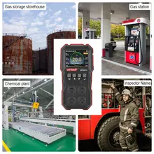 Wintact 4-In-1 Gas Detector, Combustible Gas Sensor, Alarm, Air Quality ...