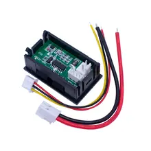 Discover The Dc 0-100V 10A Digital Voltmeter & Current Meter! Red ...