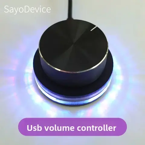SayoDevice E1 Custom 2.4G Bluetooth Wired Volume Controller Support ...