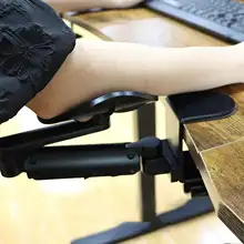 Ergonomic Arm Rest Support For Desk, Easy Install, Laptop Table, Mouse ...
