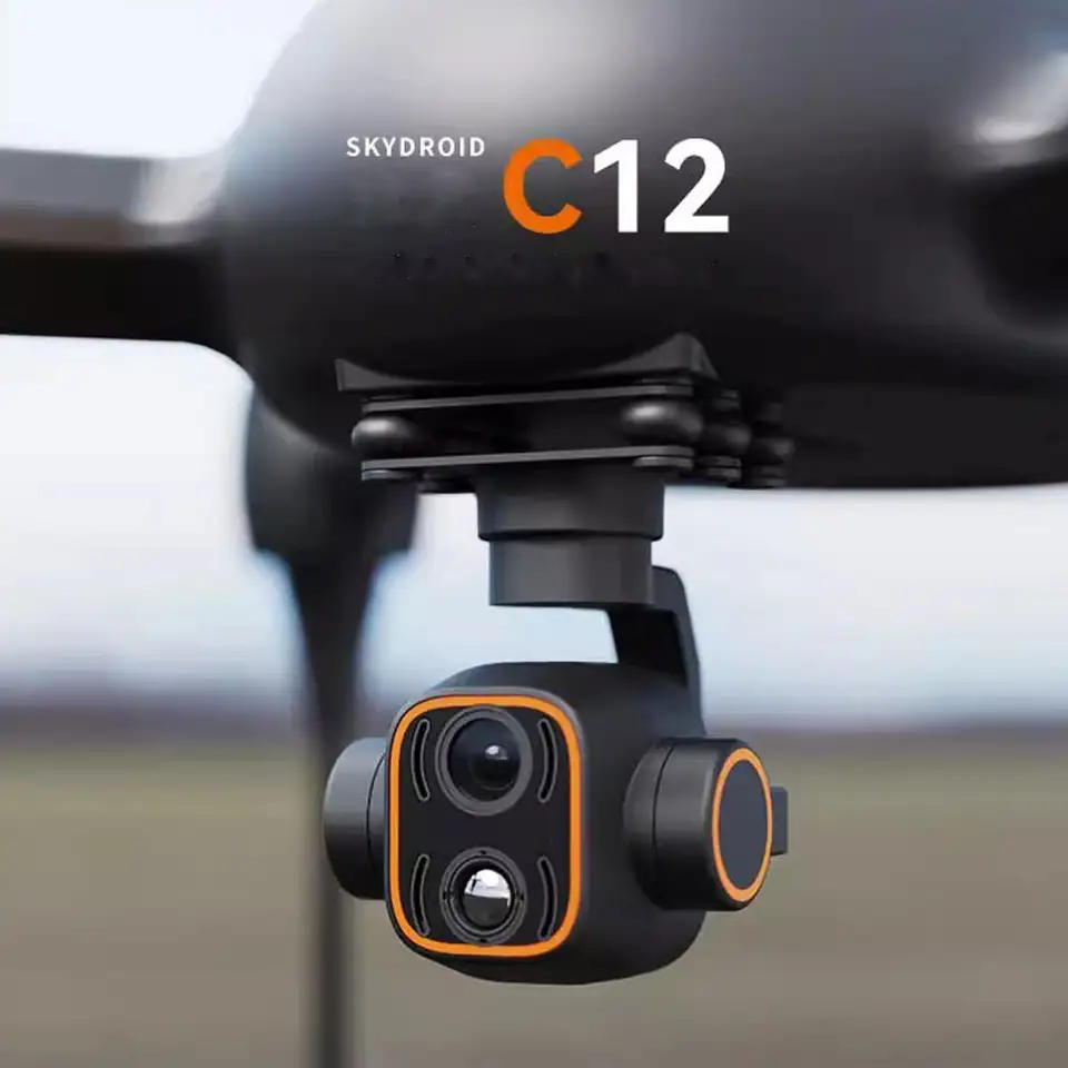 Capture Heat With Clarity: Skydroid C12 2K Thermal Camera. Dynamic ...