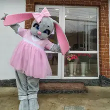 Cosplay As A Fun Hare Mascot For Weddings Or Halloween Raves!