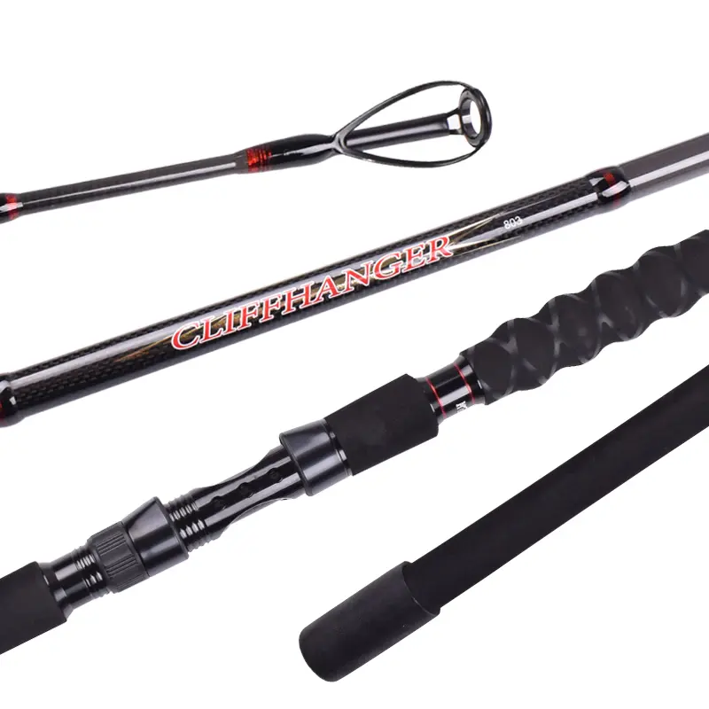 High-Quality 3-Section Carbon Fishing Rod For Tuna And Bass, 80-250G ...