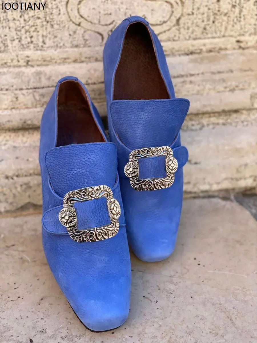 Medieval Renaissance Noble Cosplay Frock Shoes Vintage 18th Century ...