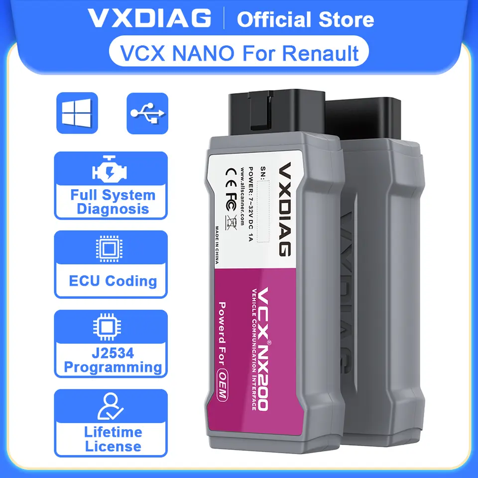 Unlock Car Diagnostics With Vxdiag Vcx Nano – J2534 Obd2 Scanner!