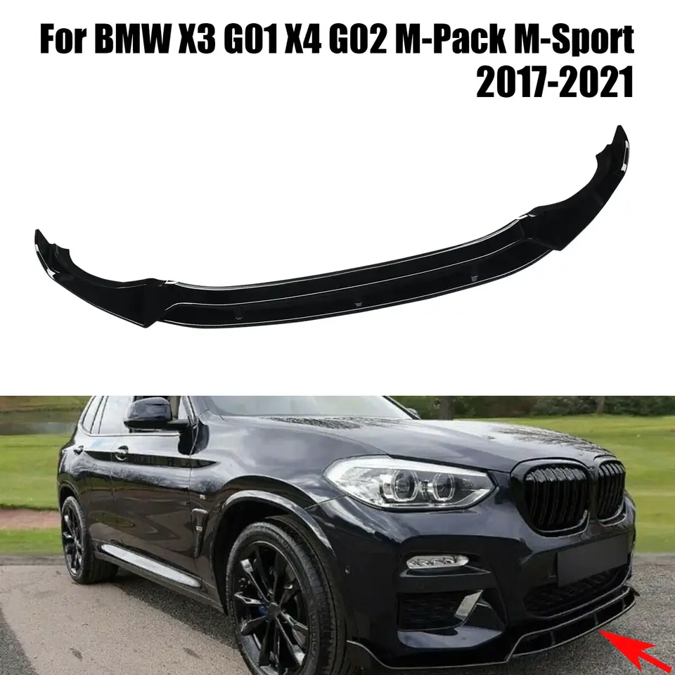 For BMW X3 G01 & X4 G02 M40i M40d M-Pack M-Sport 2017-2021 Front Bumper ...