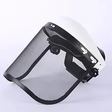 1PCS Stainless Steel Garden Grass Trimmer Safety Helmet Hat with Full ...
