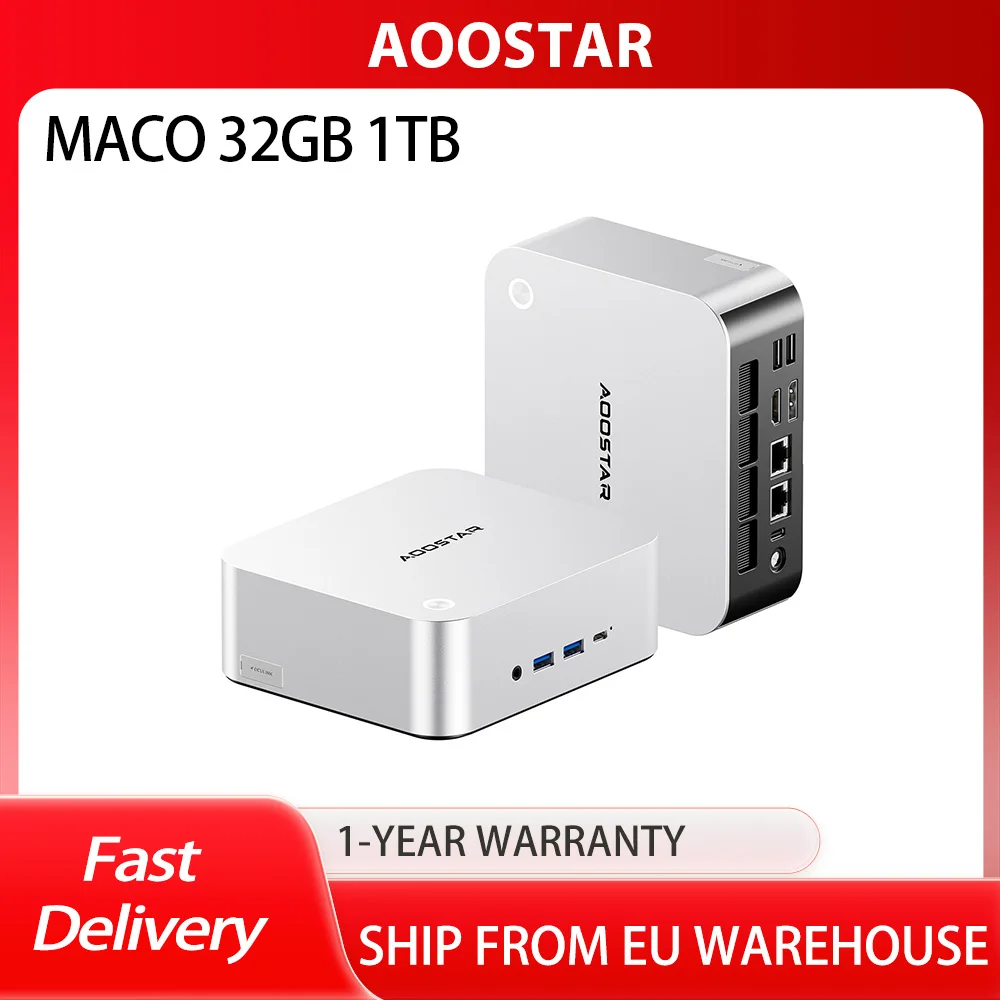 Preisvergleich für AOOSTAR MACO Mini-PC, AMD Ryzen 7 H255 8 Kerne max ...