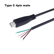 Micro USB Female Jack 4 Pin 2 Pin Male Female Power Supply Data Line ...