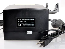 LUKEY 852D+FAN Welding stand hot air gun soldering SMD REWORK STATION