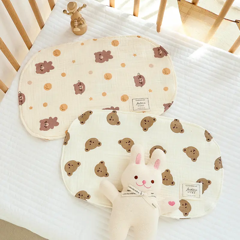 Anti Vomiting Milk Pillo Comfortable Cloud Pillow for Newborns Low Flat ...