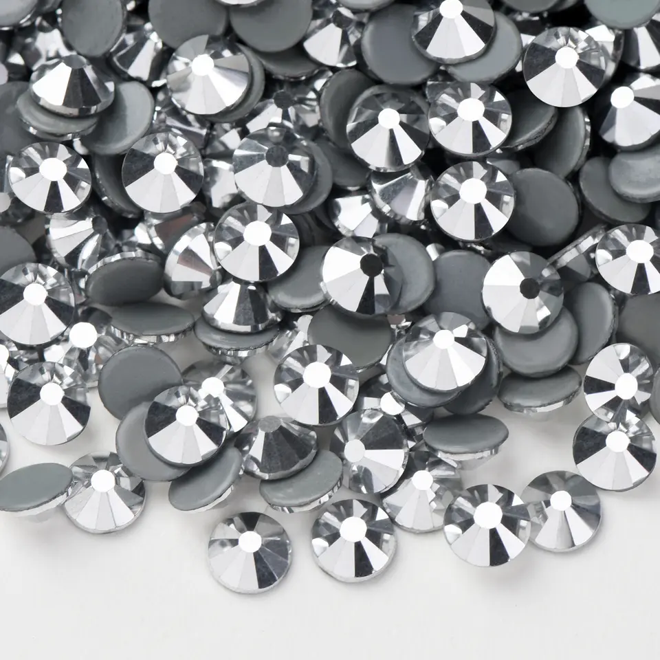 AAAA Quality DMC HotFix Rhinestones Ss10 Ss16 Ss40 Iron on Flatback Hot ...