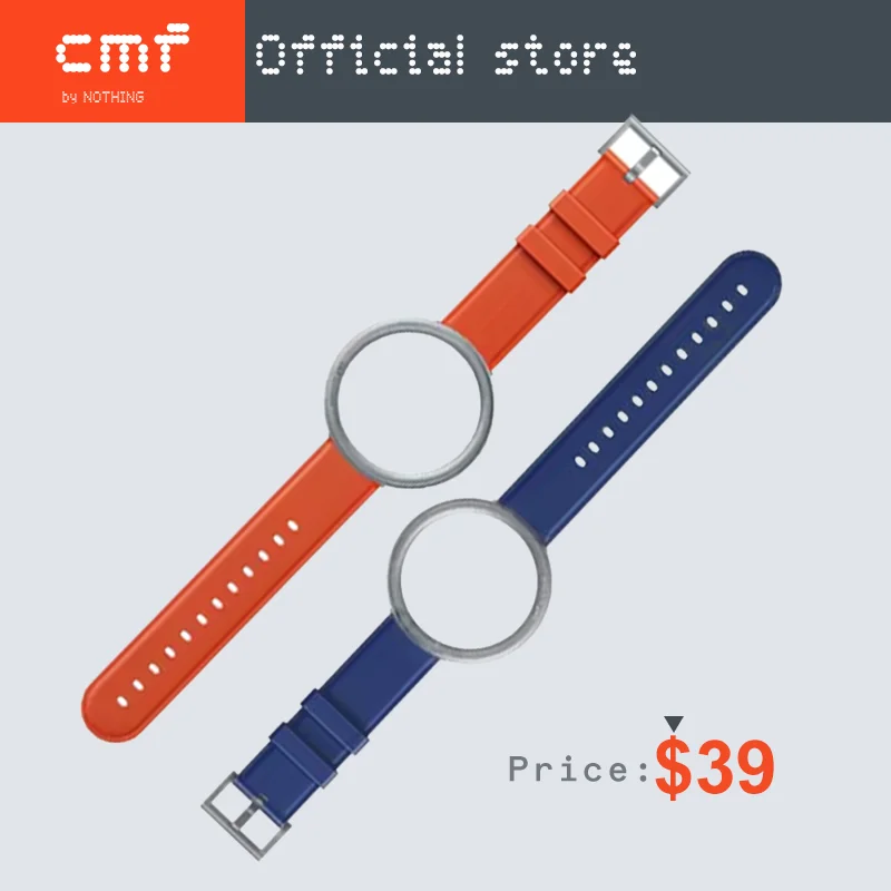 Official Cmf Nothing Watch Pro 2 Sport Strap | Circular Bezels | Smart ...