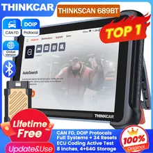 Discover The Global Thinkcar Thinkscan 689Bt Obd2 Diagnostic Tool!