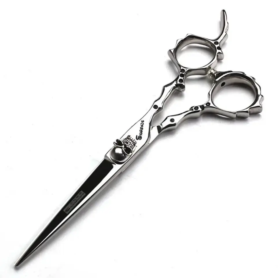 Hairdressing Professional Scissors 6/7 Inch Skull Shaped Scissors ...
