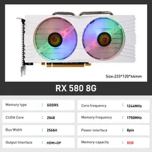 RX580 White RGB WX