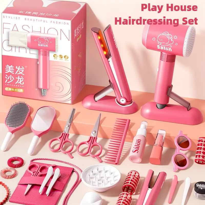 Elevate Playtime With Our Kids Hair Beauty Salon Set – Fashion Styling Fun!