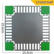 City Road Street Baseplate Straight Crossroad Curve T-Junction Building ...