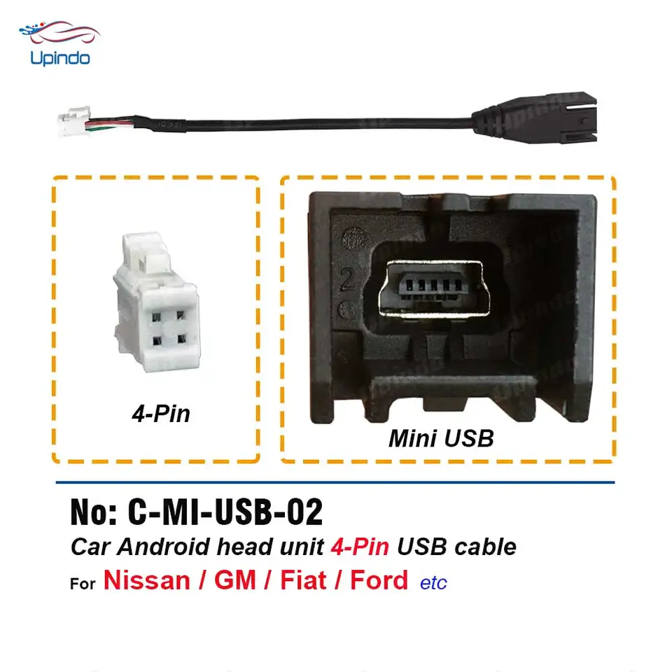 Nissan, Chevrolet, And More Car Radios Wired Seamlessly With Mini Usb ...